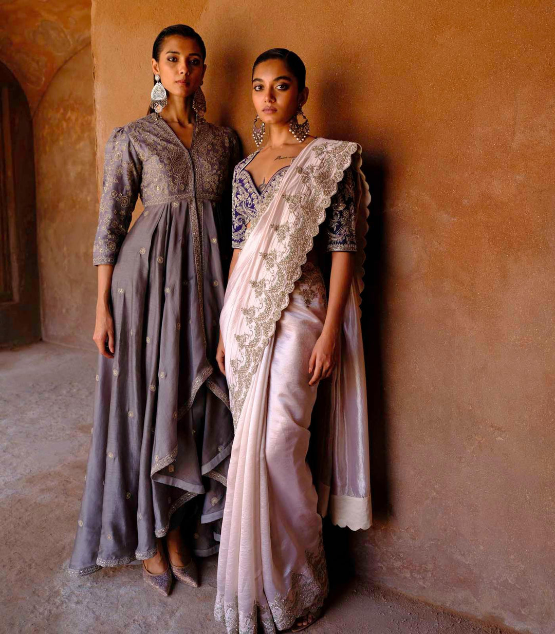Anarkali Drape Set – Jayanti Reddy